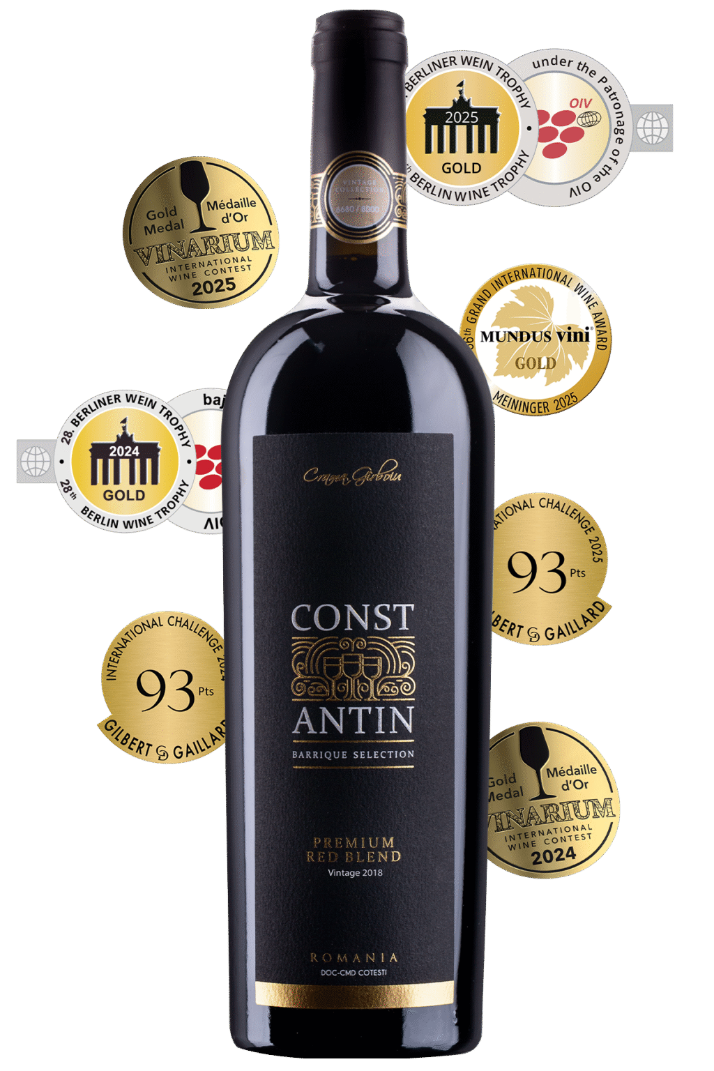 Constantin Premium Red Blend - Vin rosu sec